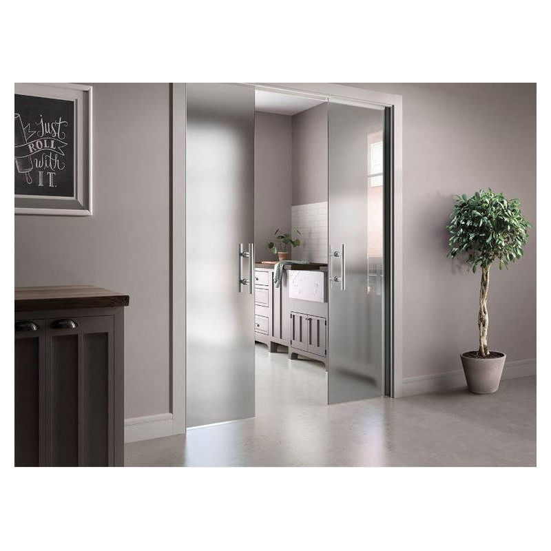 Chassis coulissant double DOORTECH - Atout Bat