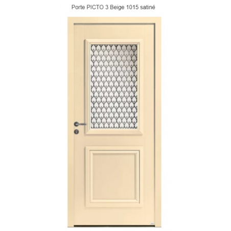 Porte d'entrée Alu Confort PICTO 3 - Atout Bat