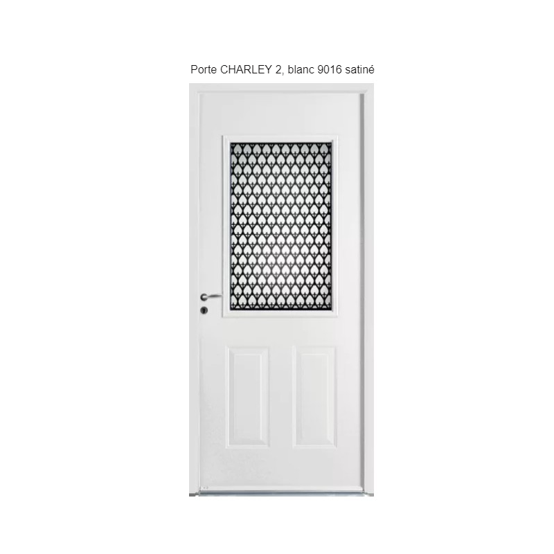 Porte d'entrée Acier CHARLEY 2 - Atout Bat