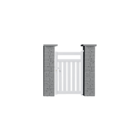Portillon Alu gamme Pavillon - CERVIONE - Atout Bat